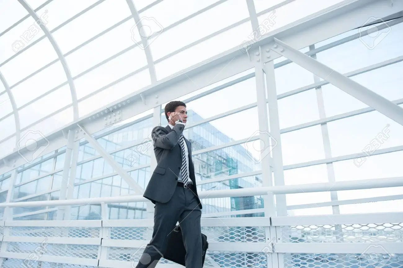 Suit-boot-Starbucks-airpods