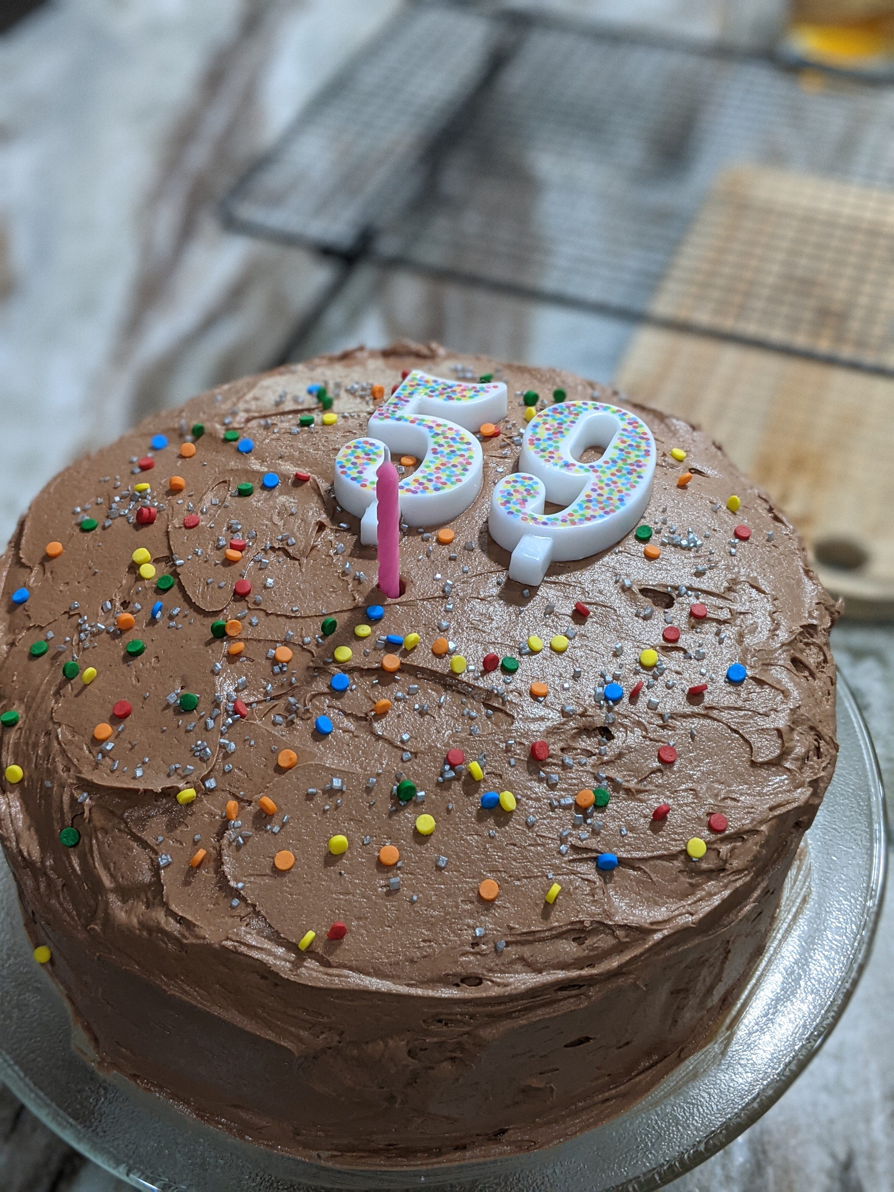 Classic Birthday Cake - by Carol Banks Weber (Coggie)