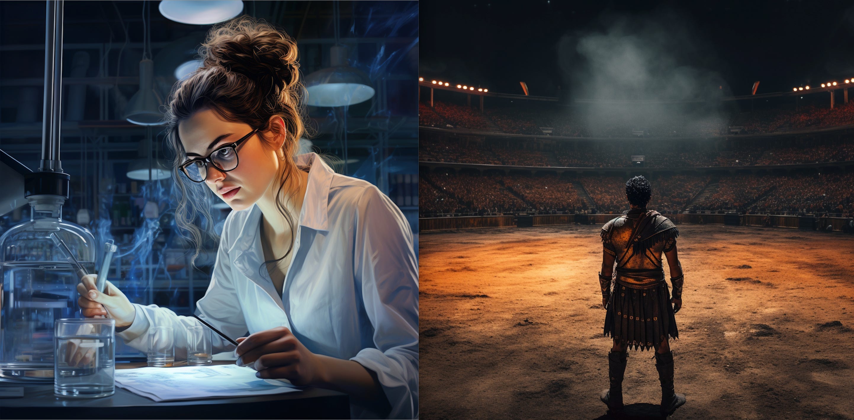 The Lab vs The Arena - by Josh Bobrowsky