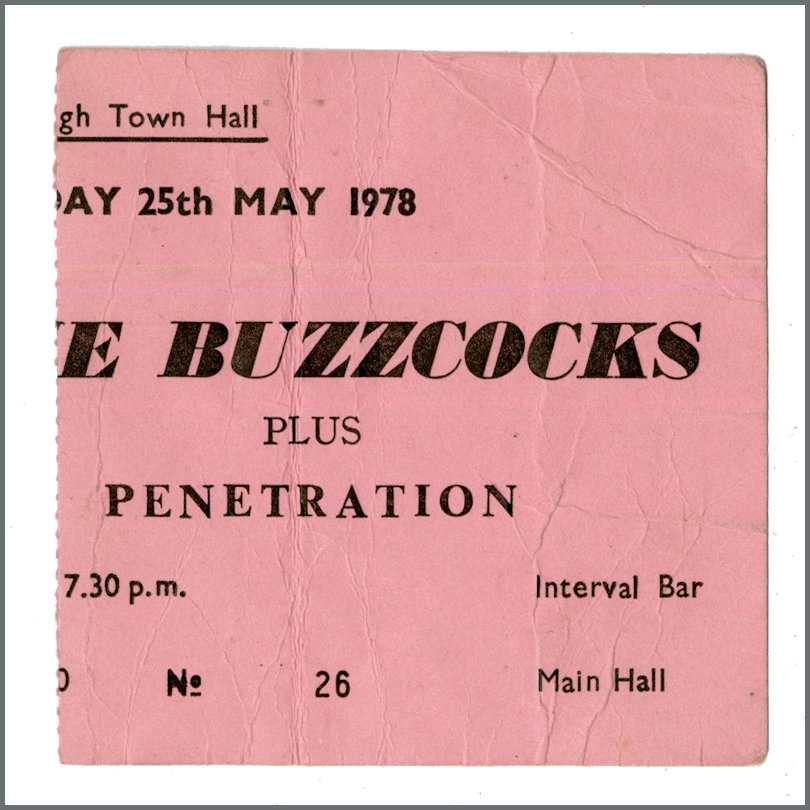 #music #punk #nostalgia: I Was There ... Buzzcocks plus Penetration (1978)