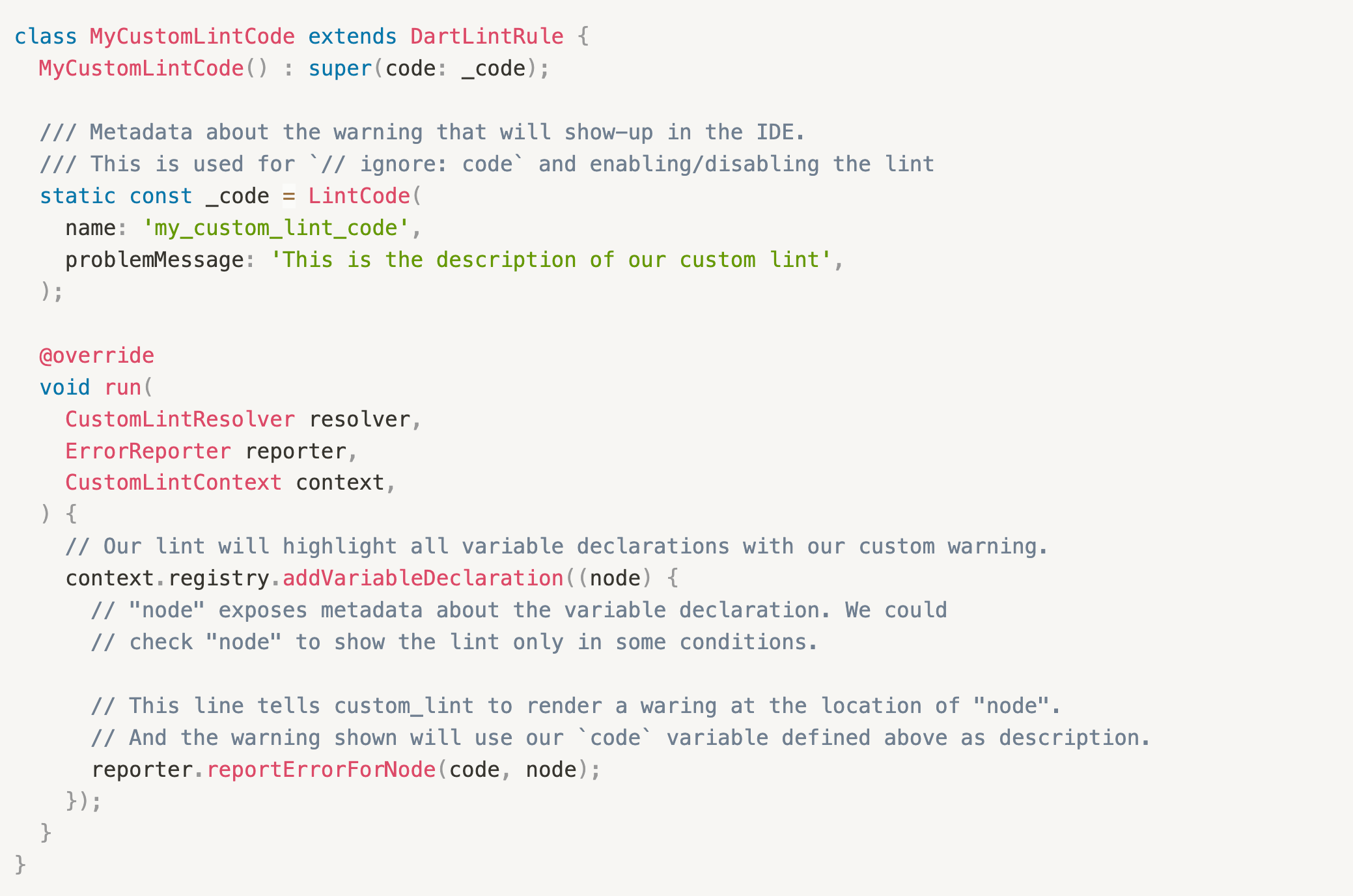 Static Code Analysis - Daria’s Flutter diaries