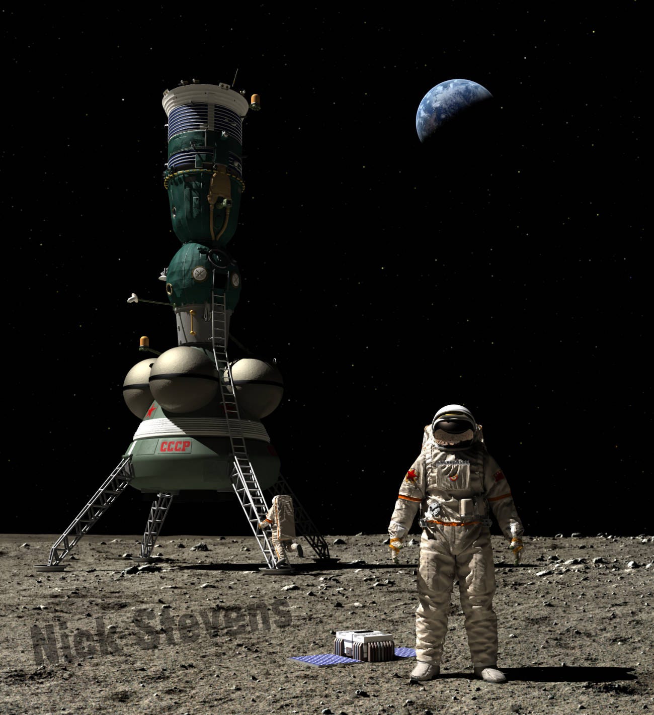 Part 1. The Original N-1 Design. - by Nick Stevens Graphics