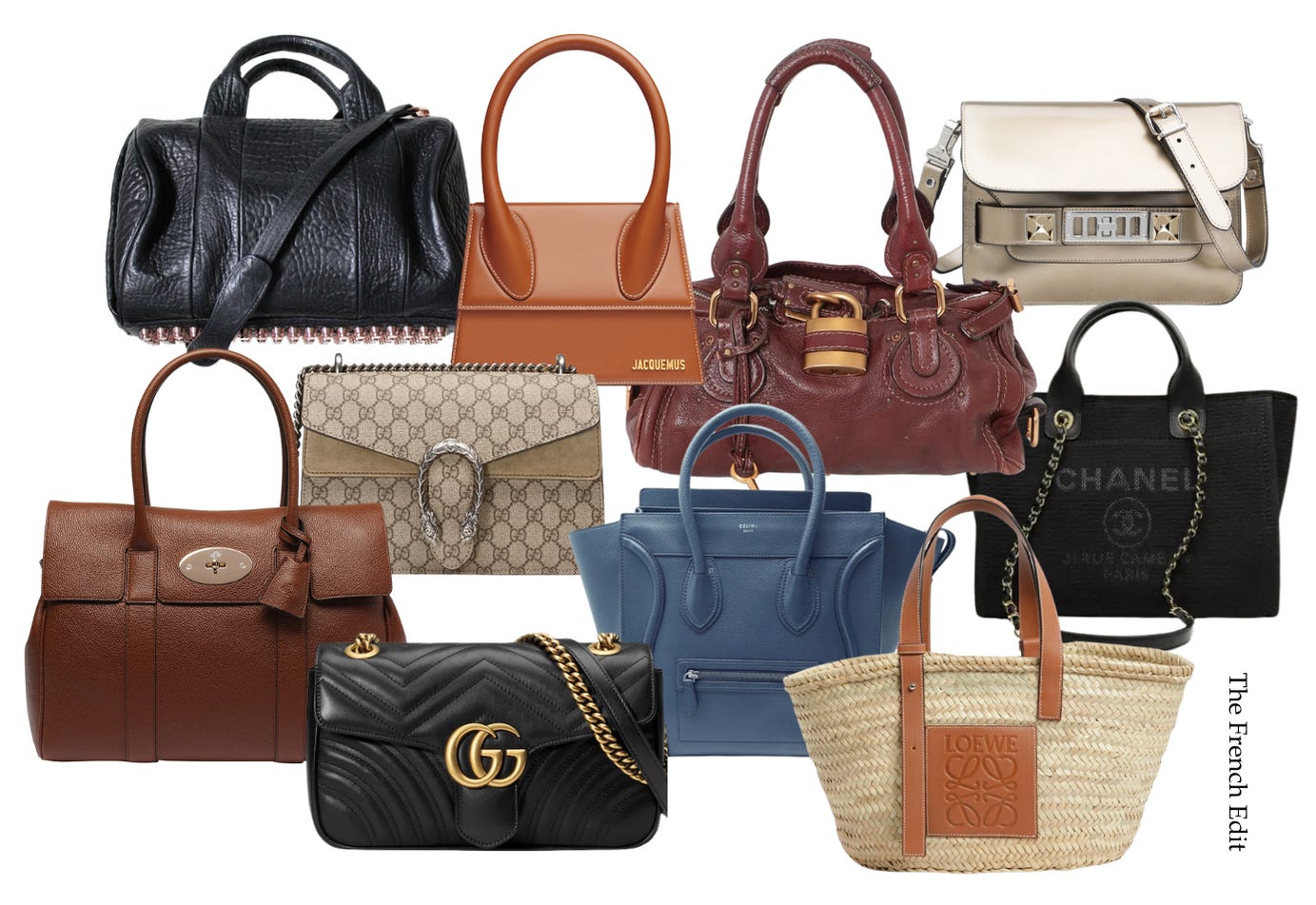 Cool girls don't wear IT bags - by EVB - The French Edit