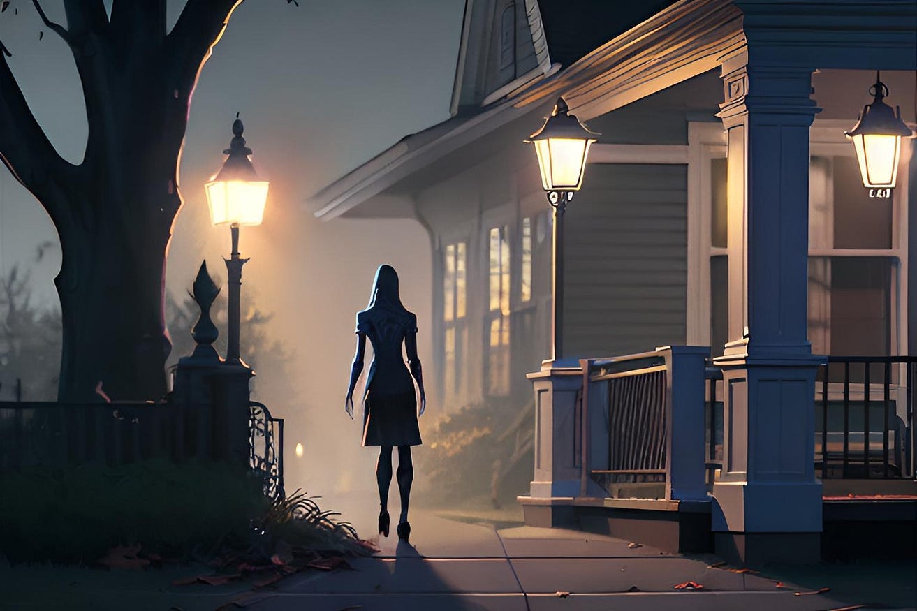 Ghost in the Machine - by Troy Larson - Until Night Falls