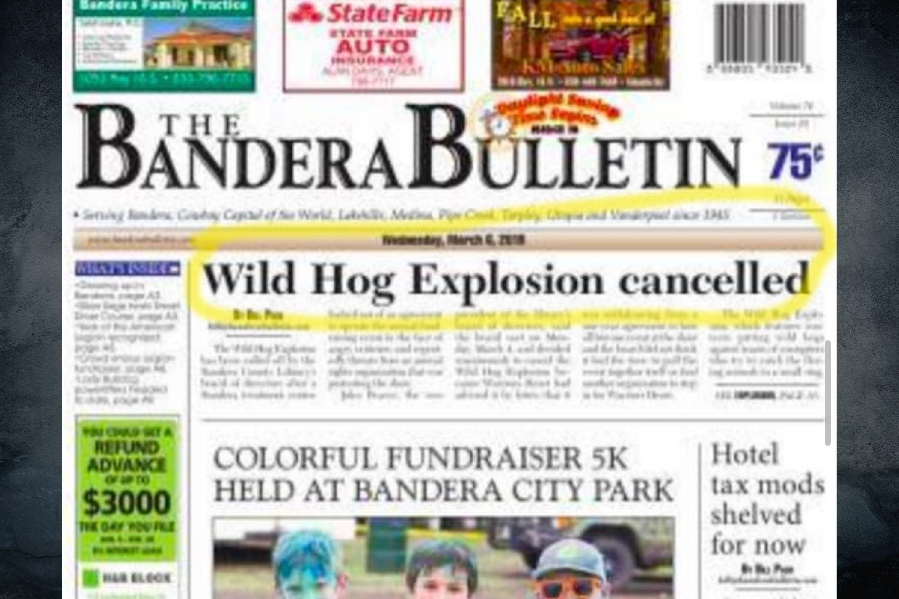 Wild Hog Bagging Sadists In Bandera, Texas