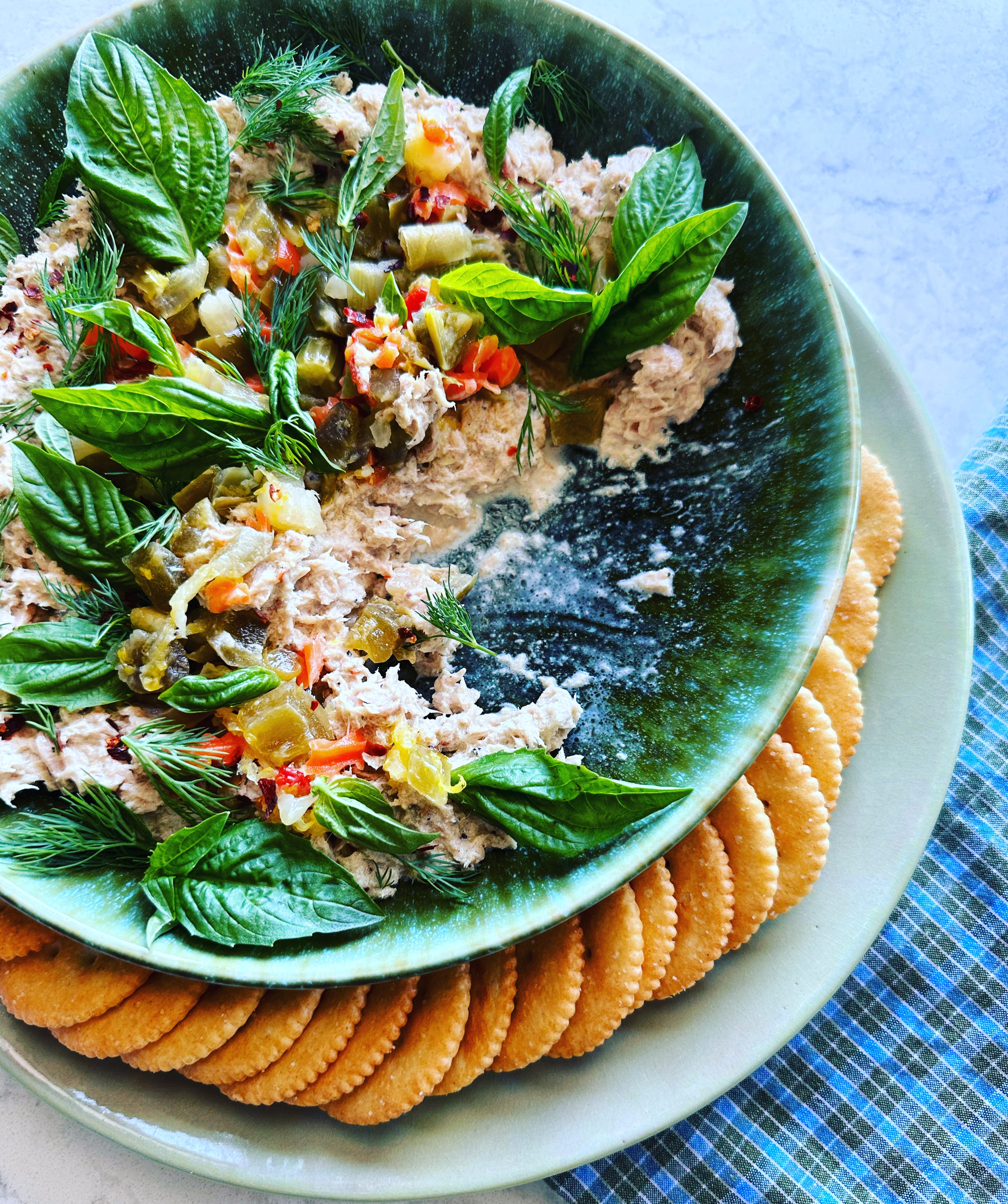 A Salady Sandwich and a Sandwichy Salad - by emily nunn