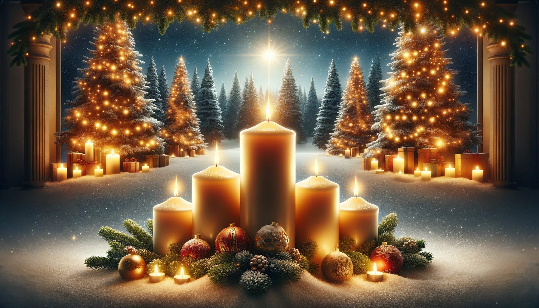 Free Advent (Christmas) Graphics - by Barry Davis