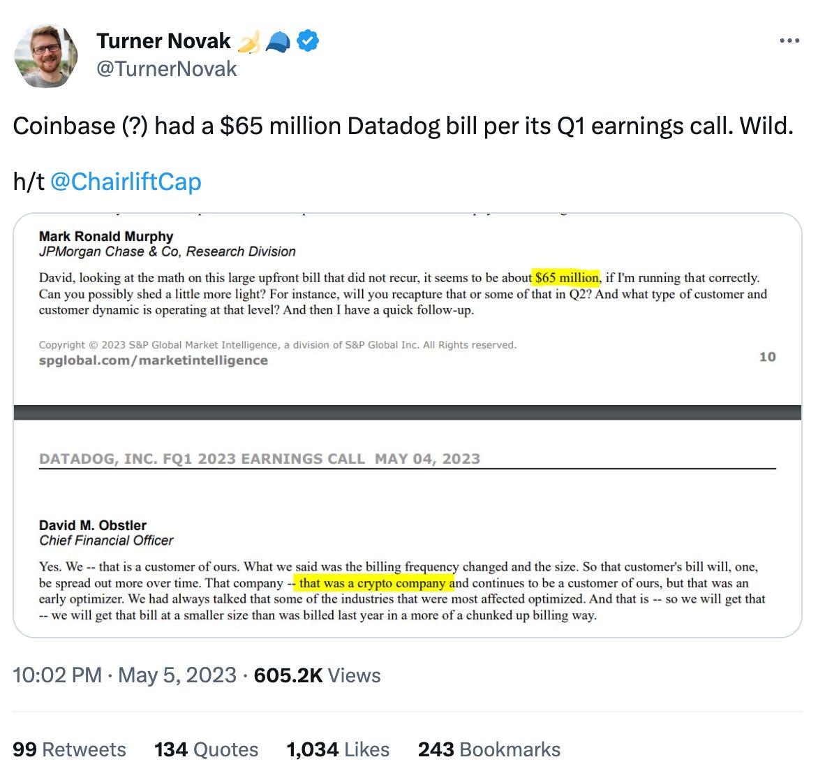 Datadog’s $65M/year customer mystery solved