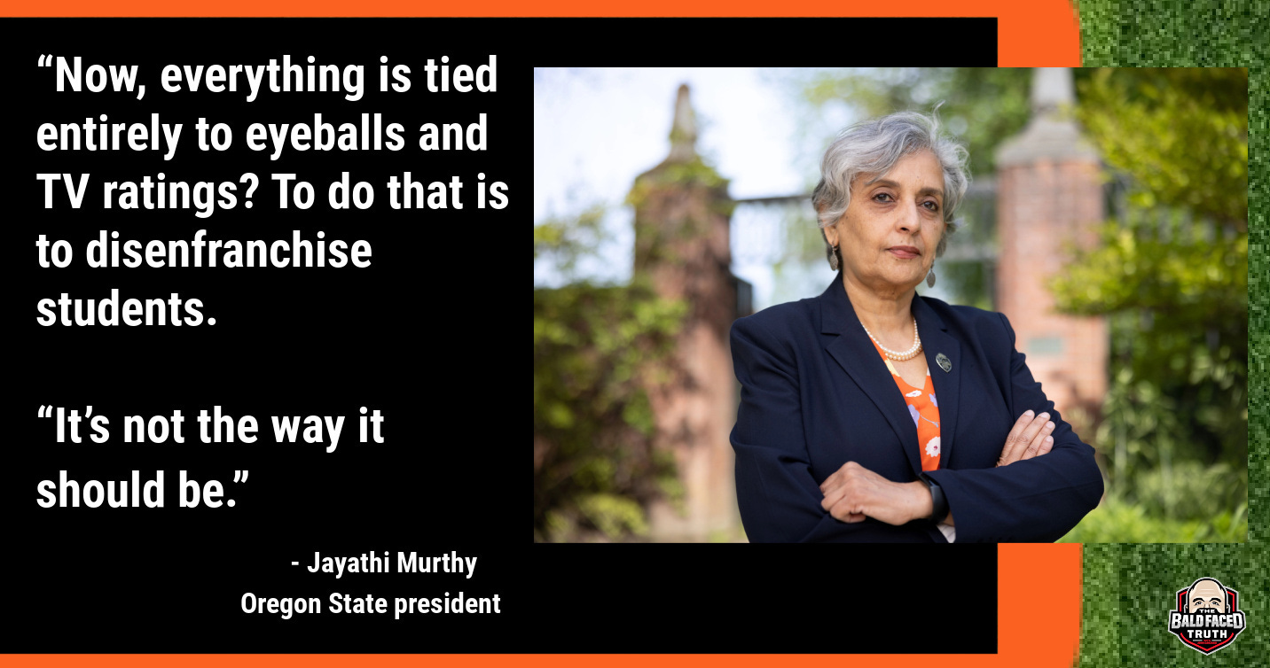 Canzano: Oregon State president says WSU and OSU are Canzano: Oregon State president says WSU and OSU are