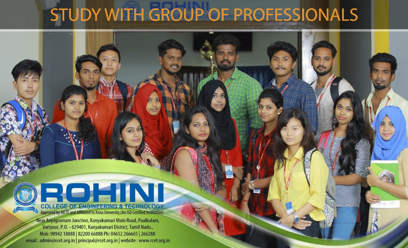 Rohini College Of Engineering And Technology, The Finest Institute For Engineering Bags NAAC A+ ...