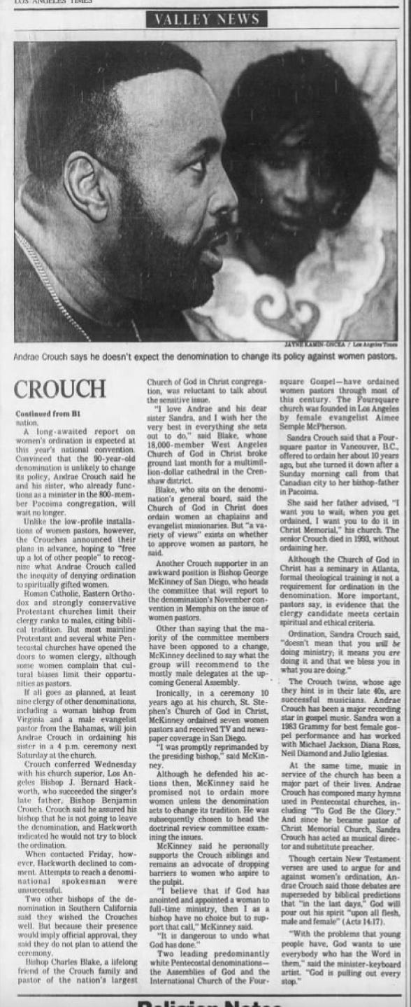 Sandra Crouch (1942-2024) - by Tim Dillinger