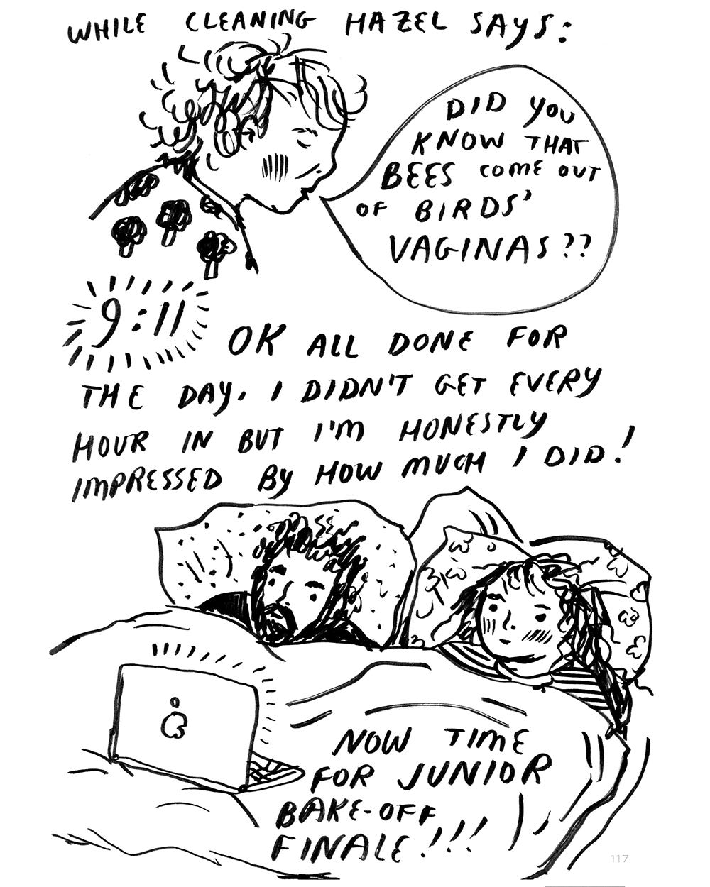 Hourly Comics Day 2025 - by Phoebe Wahl - The Wahlflower