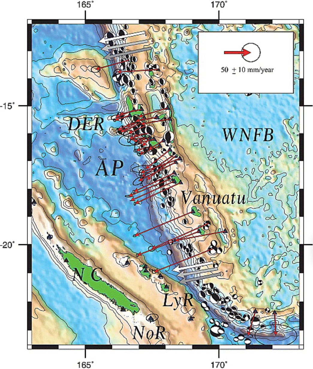 M7.7 quake at the New Hebrides subduction zone highlights seismic ...