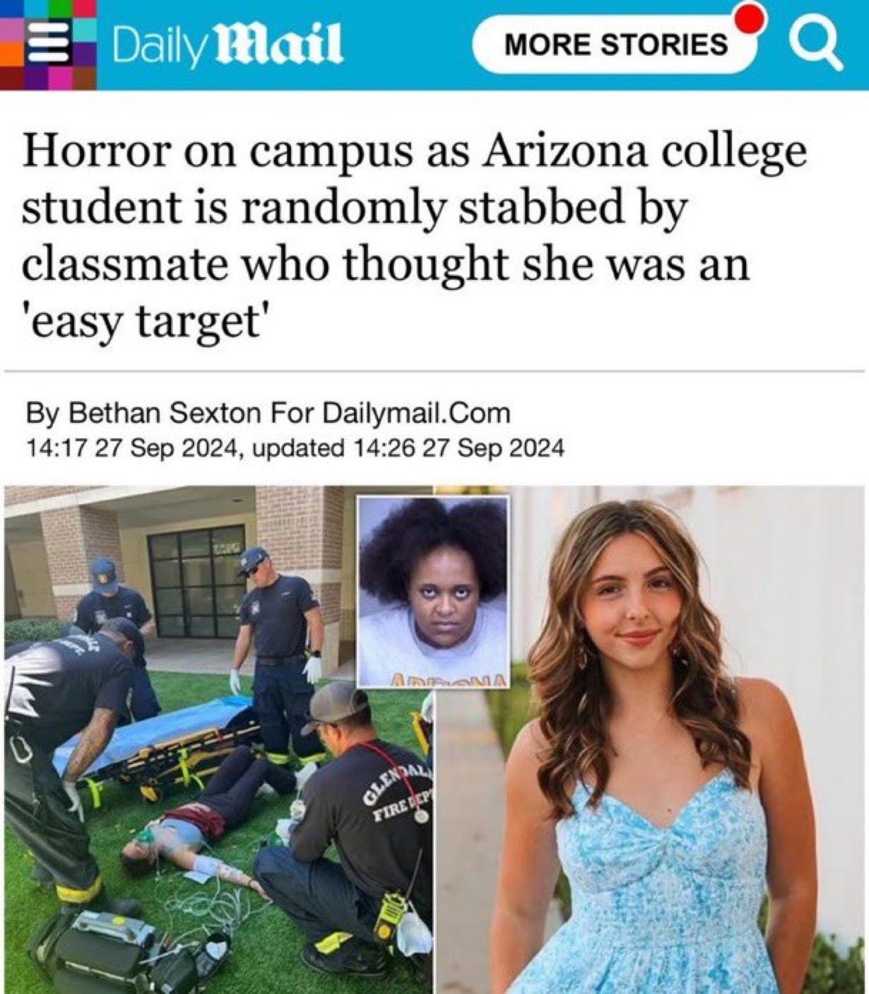 Why so little news about stabbing at ASU?