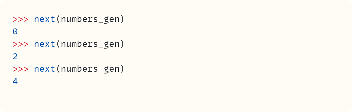 Pay As You Go • Generate Data Using Generators (Data Structure ...
