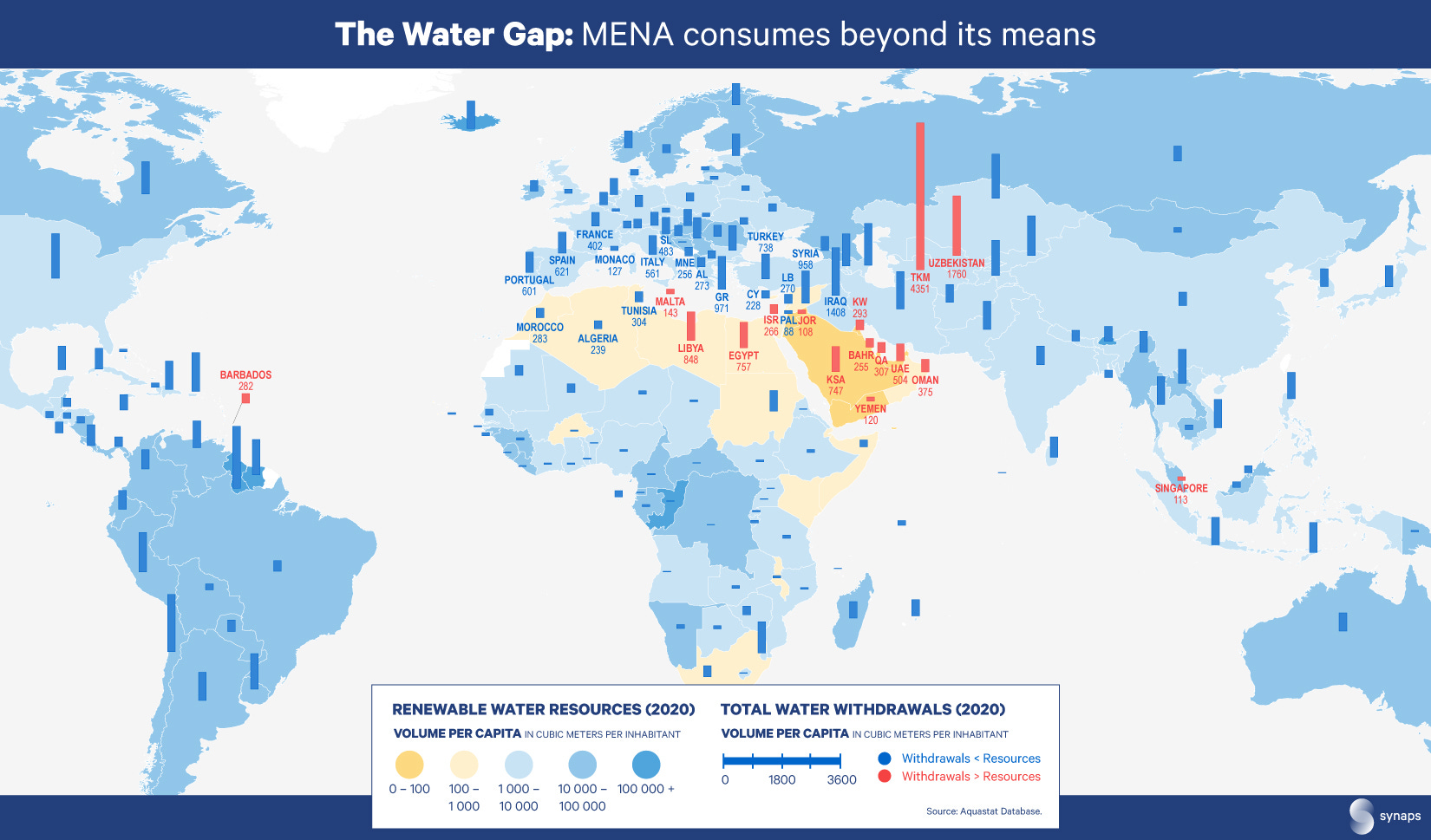 Mapping the Middle East’s water use - by Alex Simon
