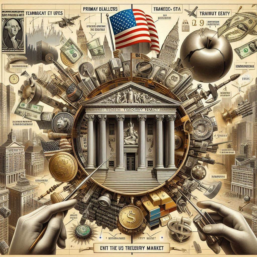 The Structure of the US Treasury Market (Primary Dealers, Fed, ETFs)