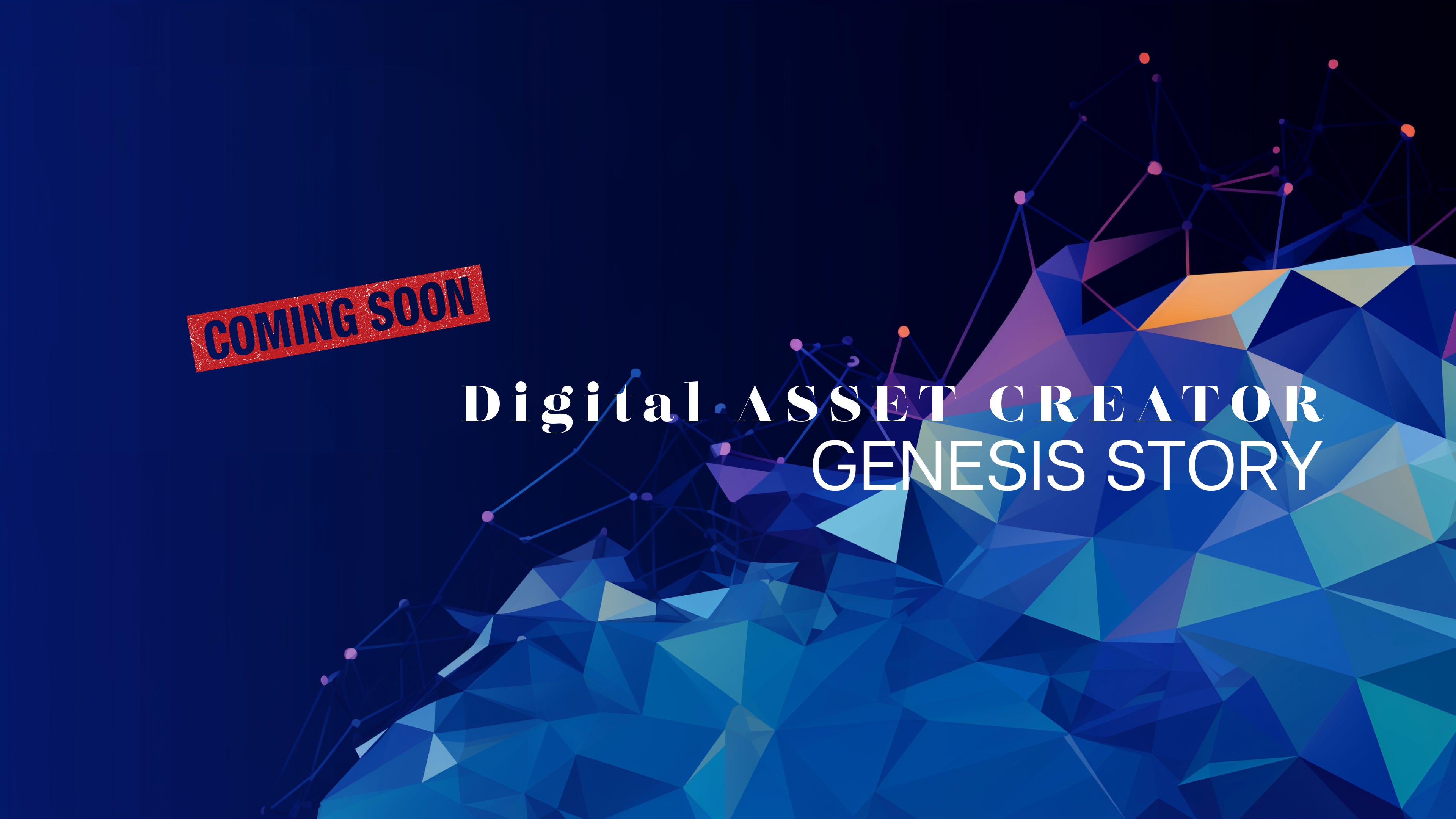 Digital Asset Creator - Coming Soon - by Swen Werner