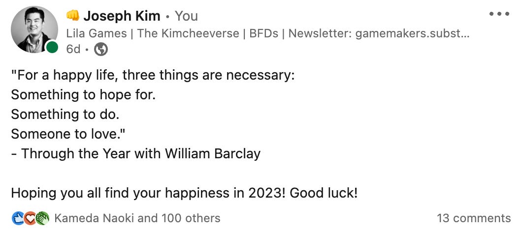 Market Wire | January 9, 2023 - by Joseph Kim - GameMakers