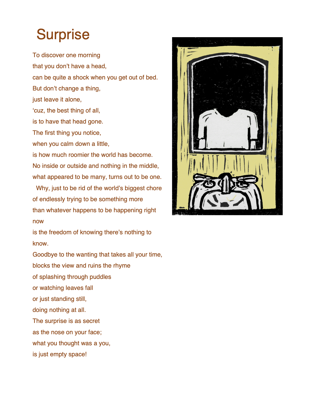 Surprise - by Mike Stiler - Finding Nobody