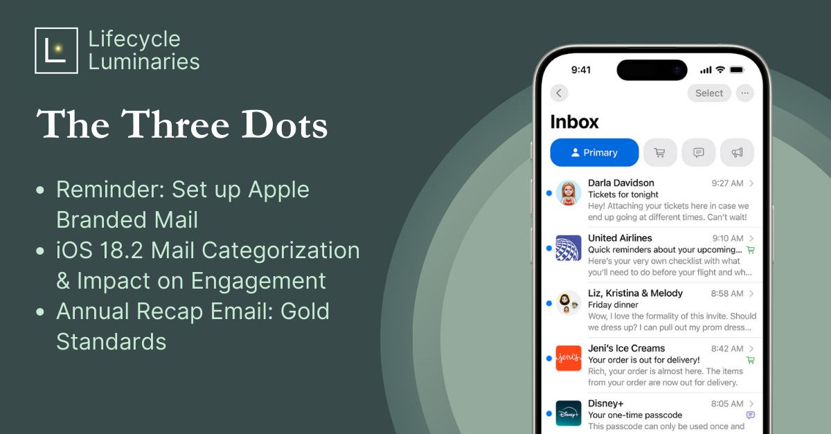 Apple Branded Mail, iOS 18.2 Impact on Email Engagement, and Annual ...