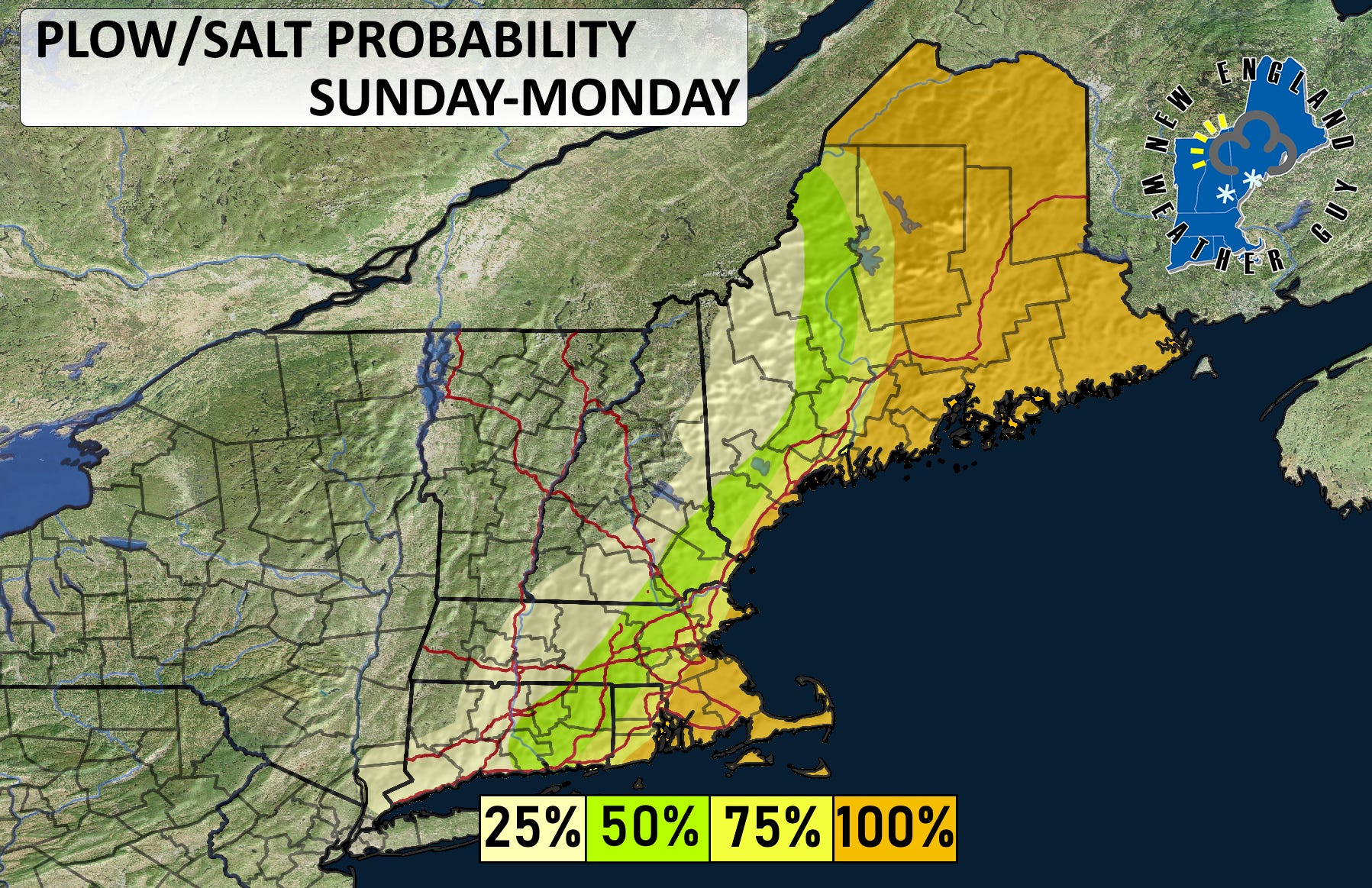 Sunday-Monday Storm Update - New England Weather Guy
