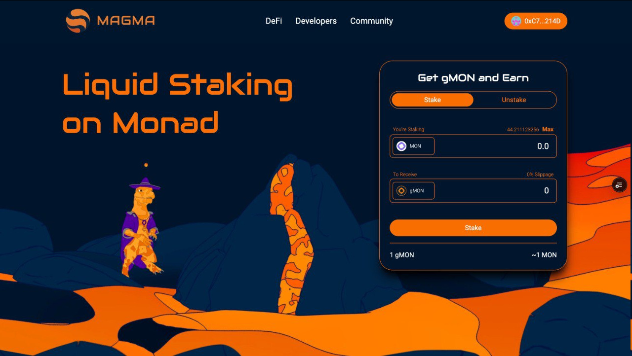 Magma's Testnet is Live on Monad! - by Dan - Magma
