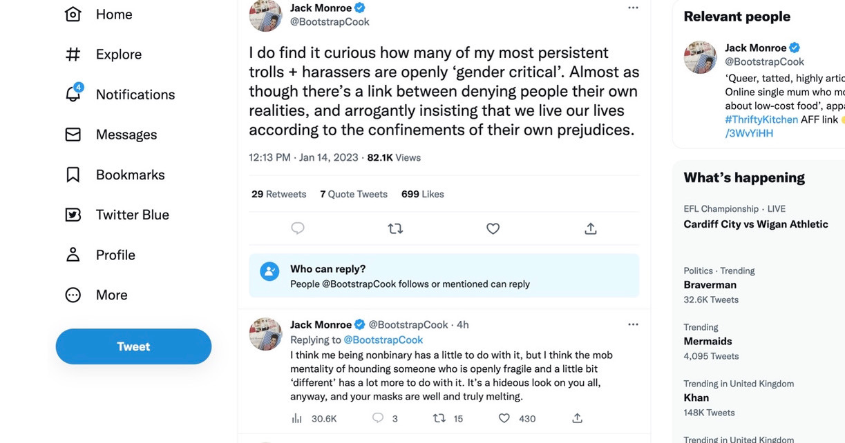 The Truthiness of Jack Monroe - by Malcolm Richard Clark