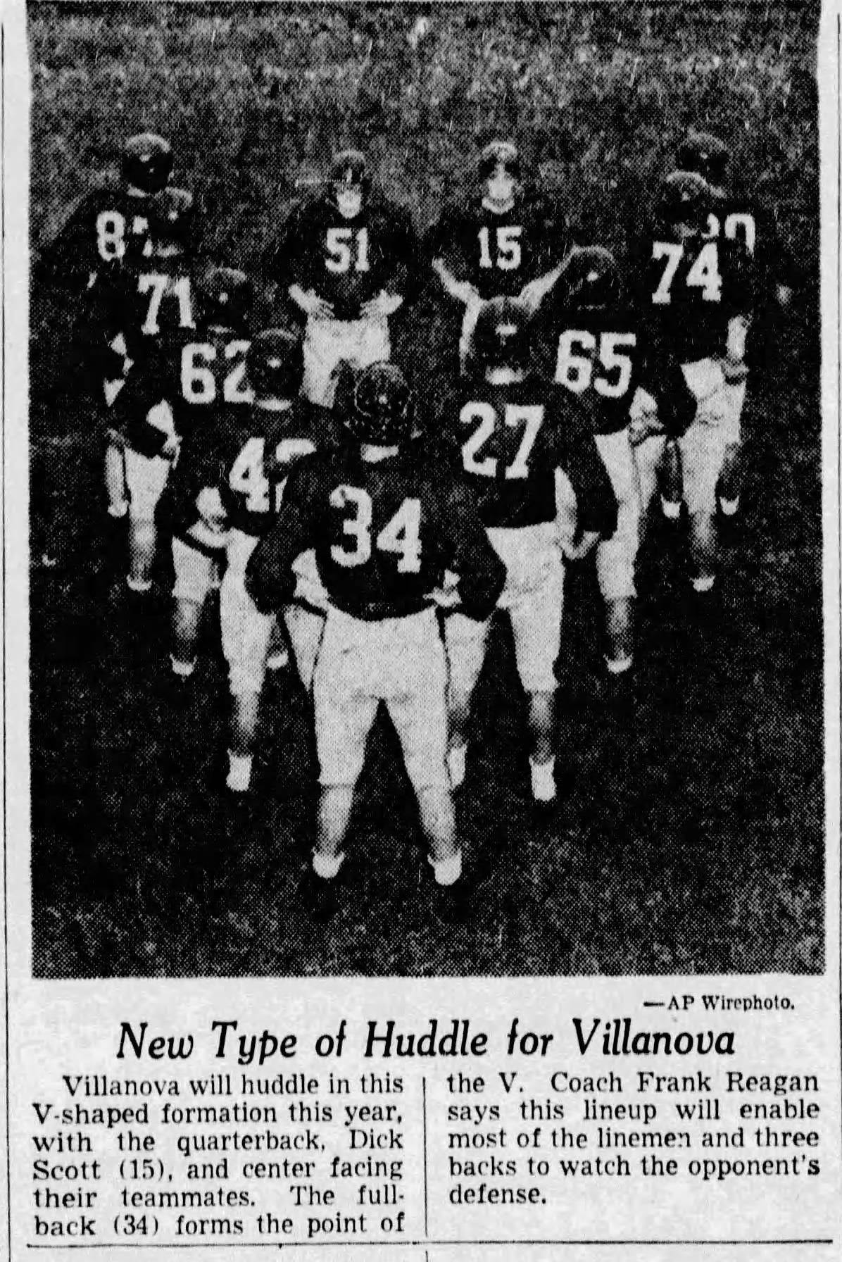 Gather 'Round, Boys: A History of Huddling