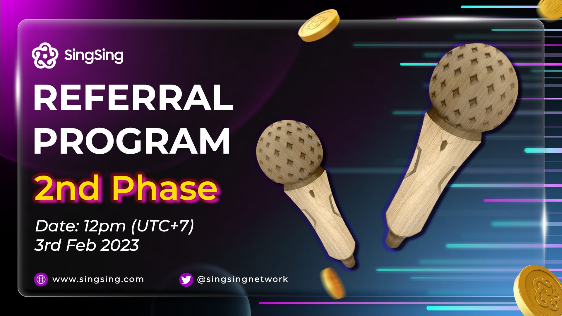 SingSing Referral program Phase 2 - SingSingBird