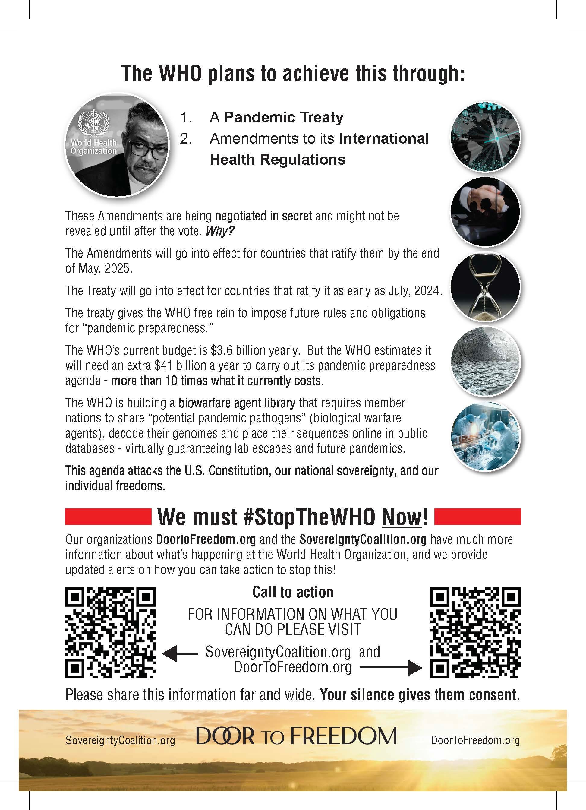 Citizens' Alert--handout - by Meryl Nass