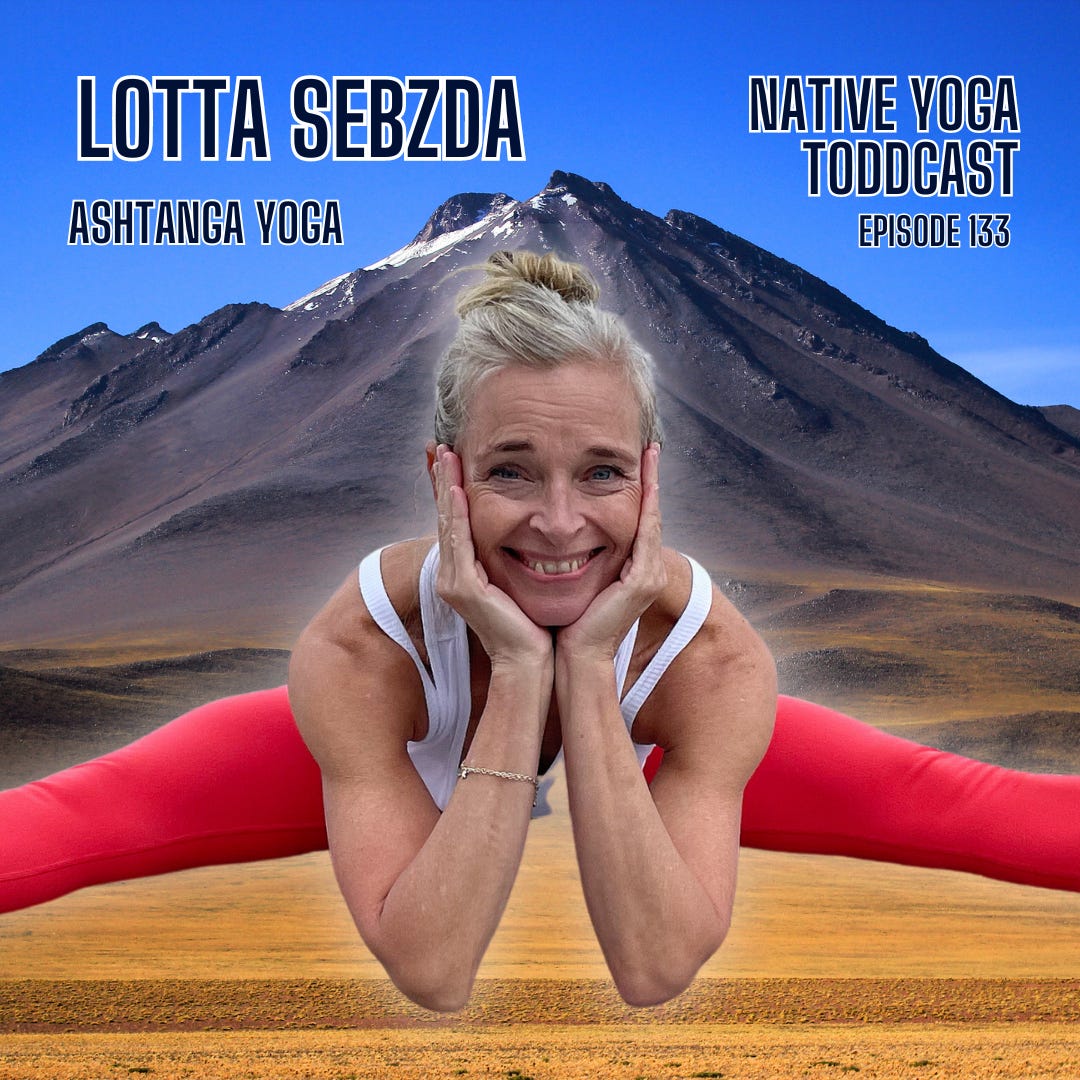 Lotta Sebzda - Demonstrating Age is Just a Number in Yoga