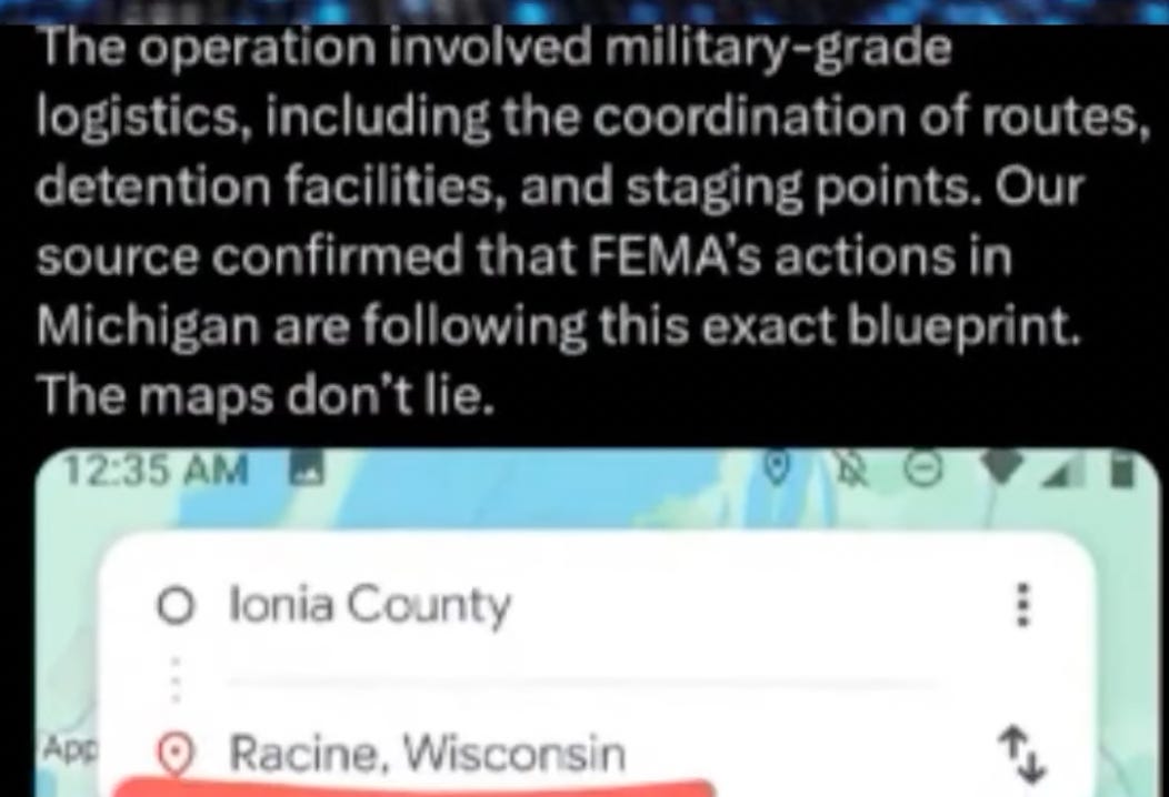 FEMA Moves in 30,000 Personnel, 350 FEMA Trucks across 6 Michigan ...