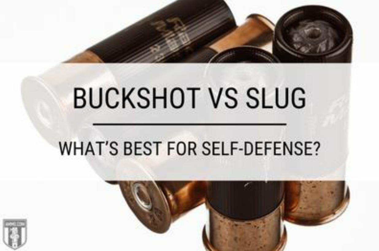 Buckshot vs Slug: What’s Best for Self-Defense?
