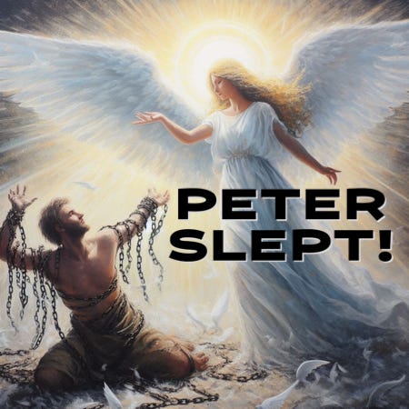 Peter Slept! - The View From The Pew by Jerry Godsey
