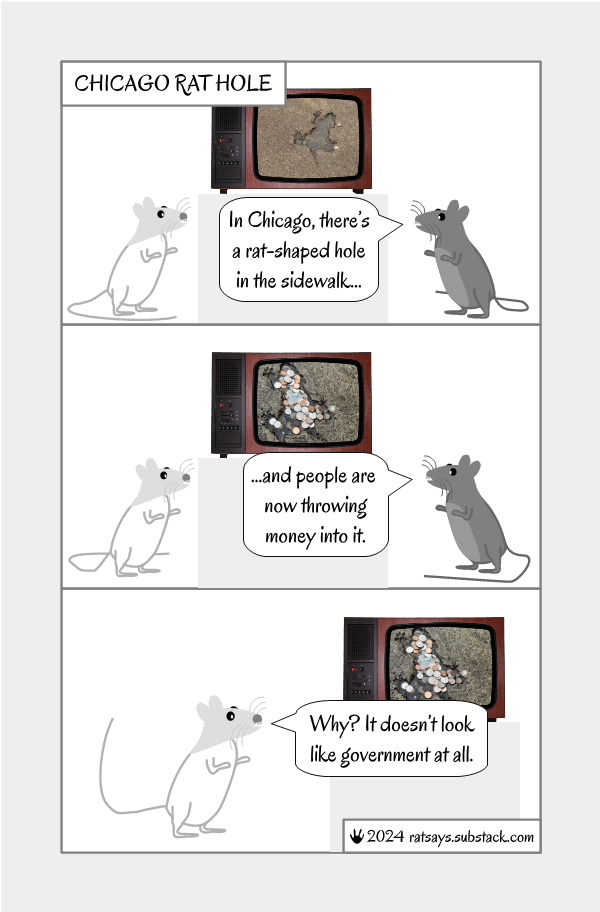 Chicago Rat Hole - Rat Says