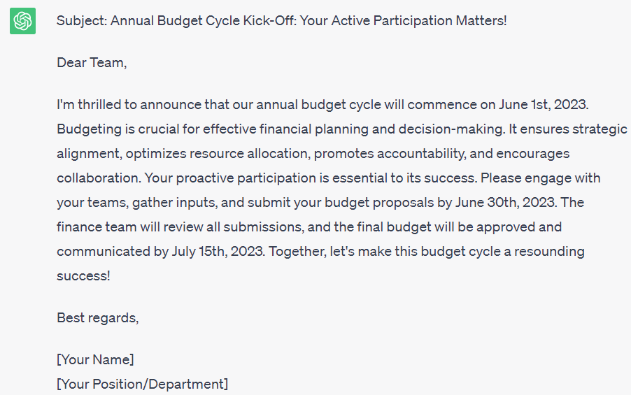 How FP&A can use ChatGPT to save time | FP&HEY