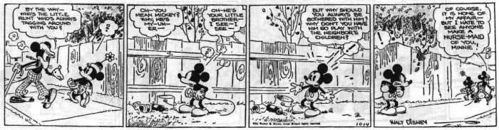 Remember when Mickey Mouse decided to commit suicide?