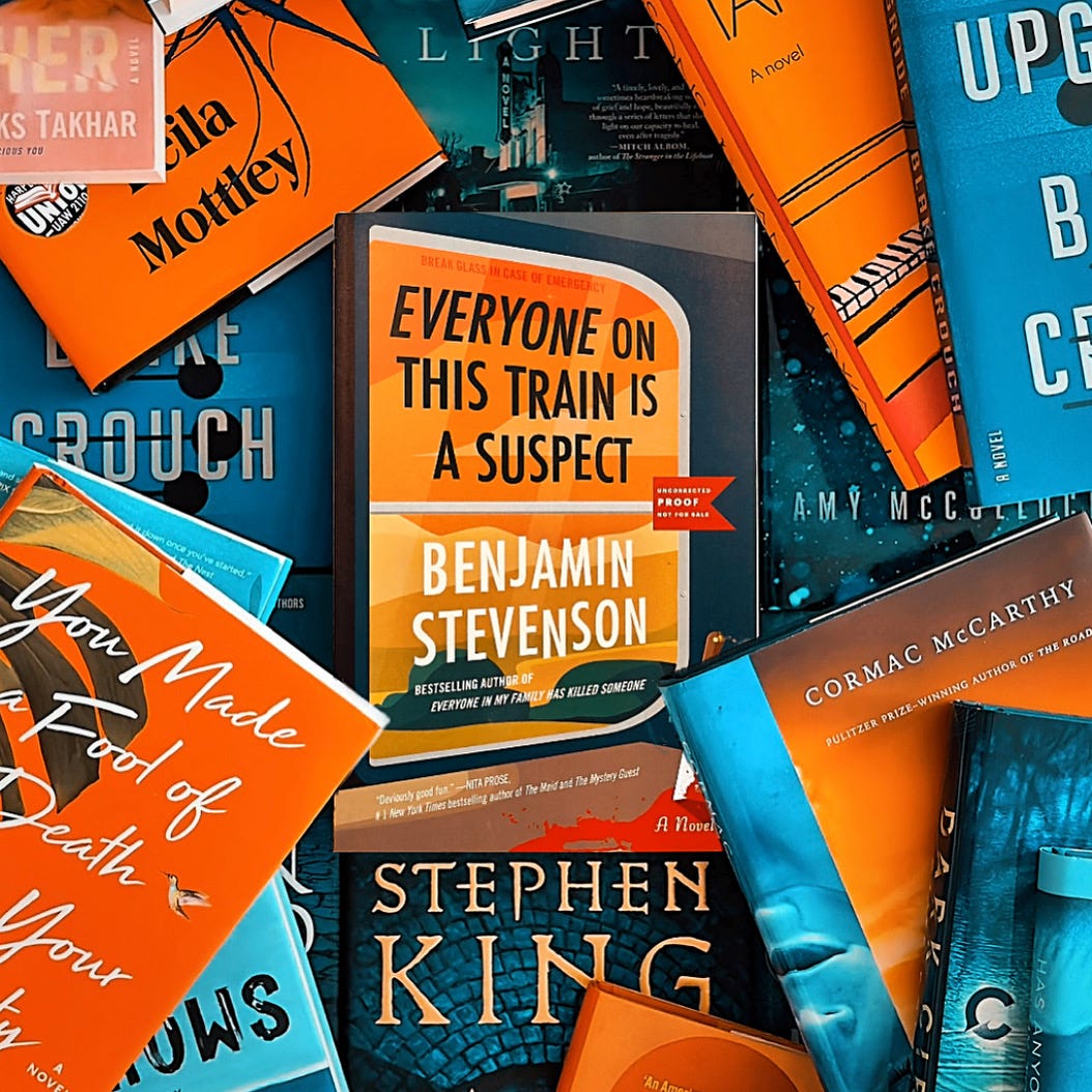 Book Review & Author Interview: EVERYONE ON THIS TRAIN IS A SUSPECT by ...