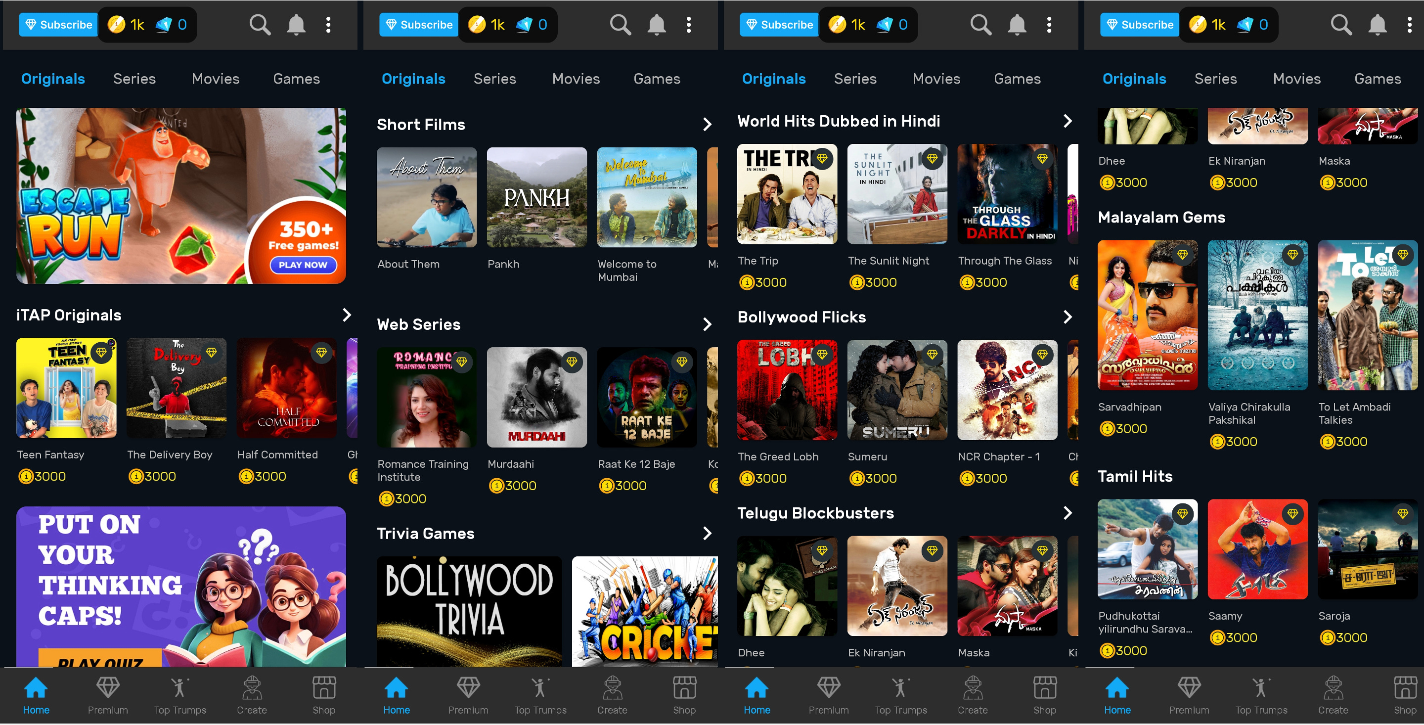 Introducing iTAP - A gamified OTT experience