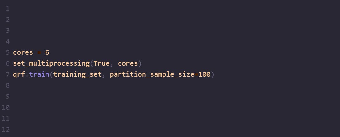 Implementation of a Quantum Random Forest