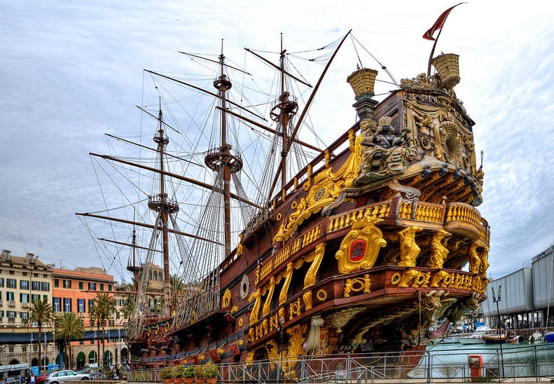 Il galeone: cos’è e come è fatto - Cultura Marinara