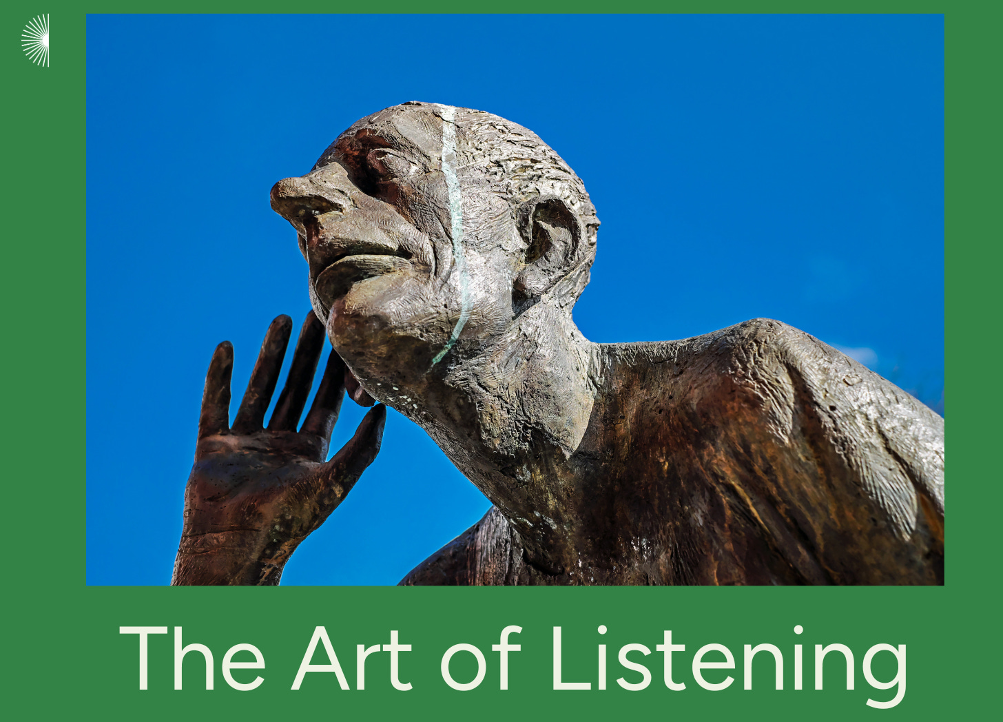 The Art of Listening - by Lesley Worthington