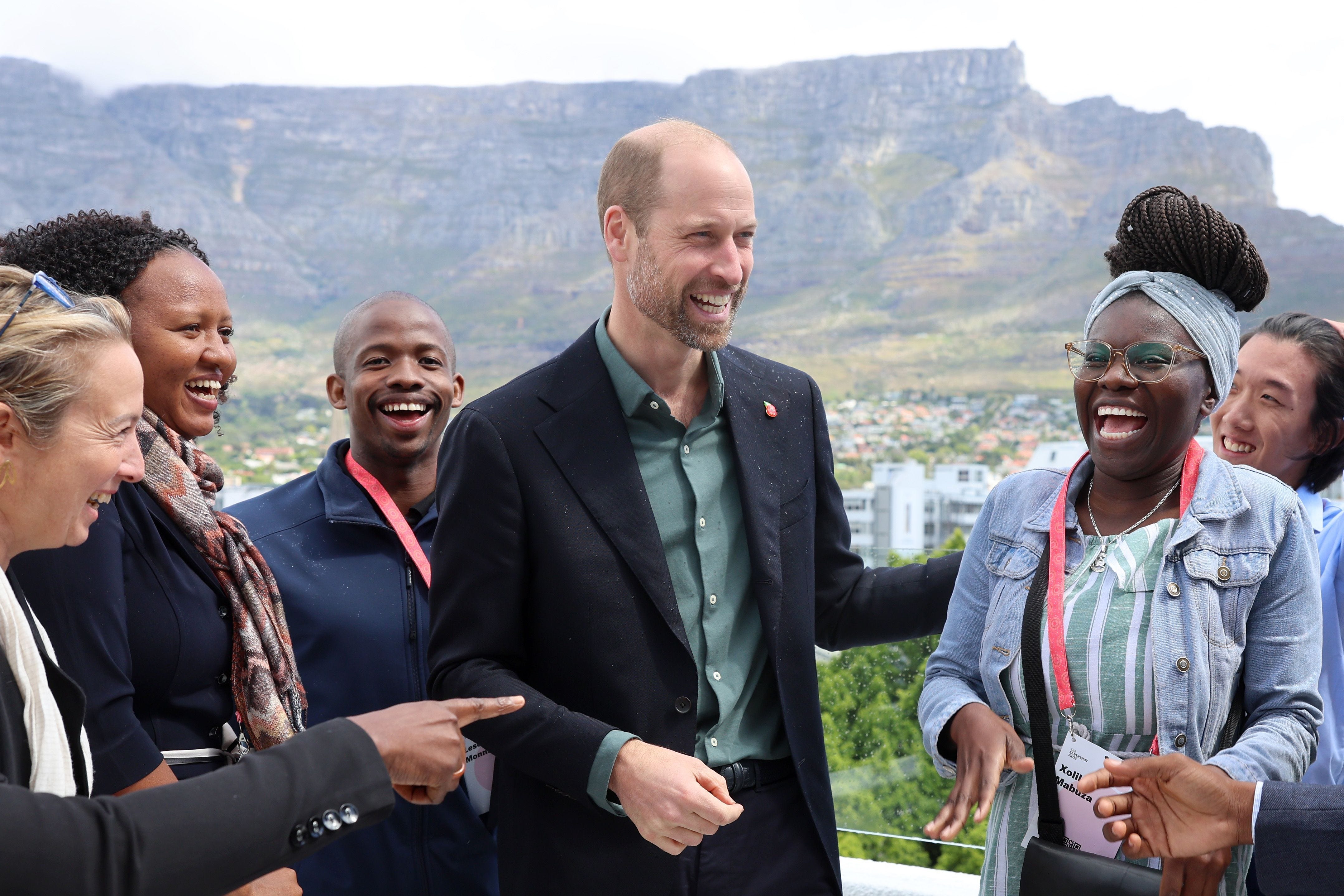 WATCH: On tour with Prince William
