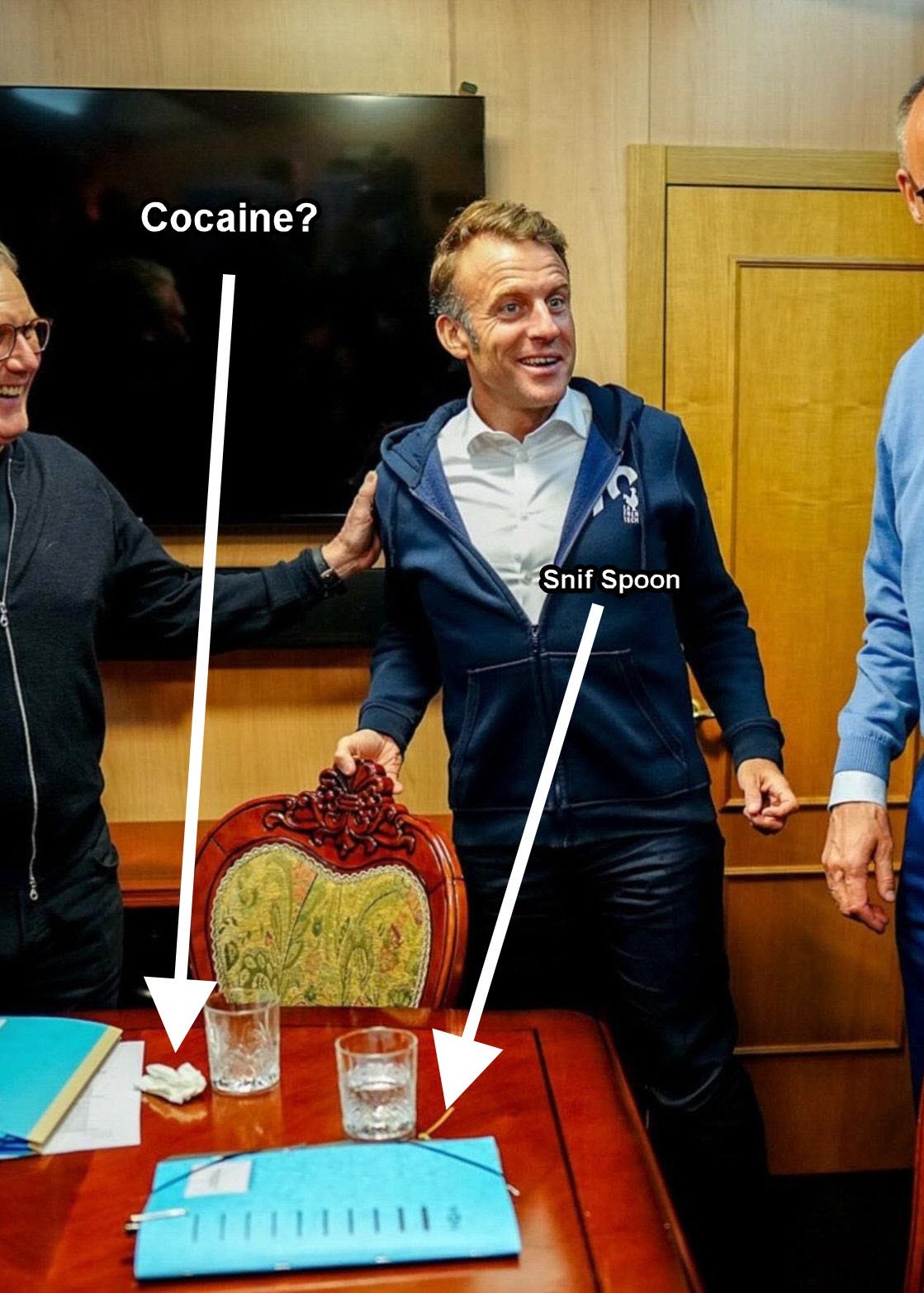 The leaders of Europe -coke heads - by Robin Westenra