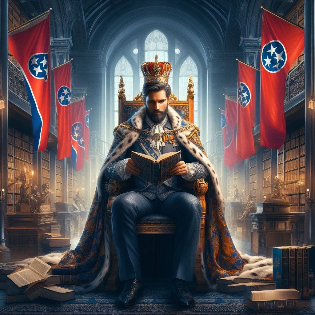 Reading on Rocky Top - by Chase - Folk Chain of Memory