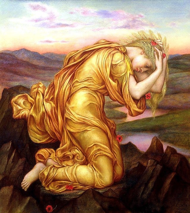 To Discuss: The Homeric Hymn to Demeter