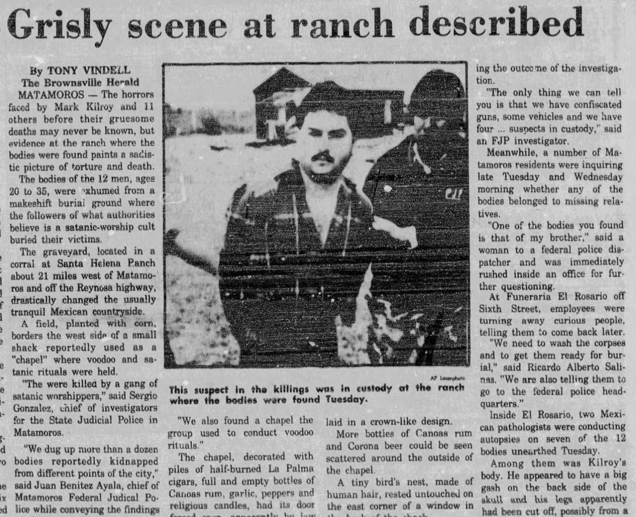 The Tragic Tale of Mark Kilroy and the Matamoros Murder Cult