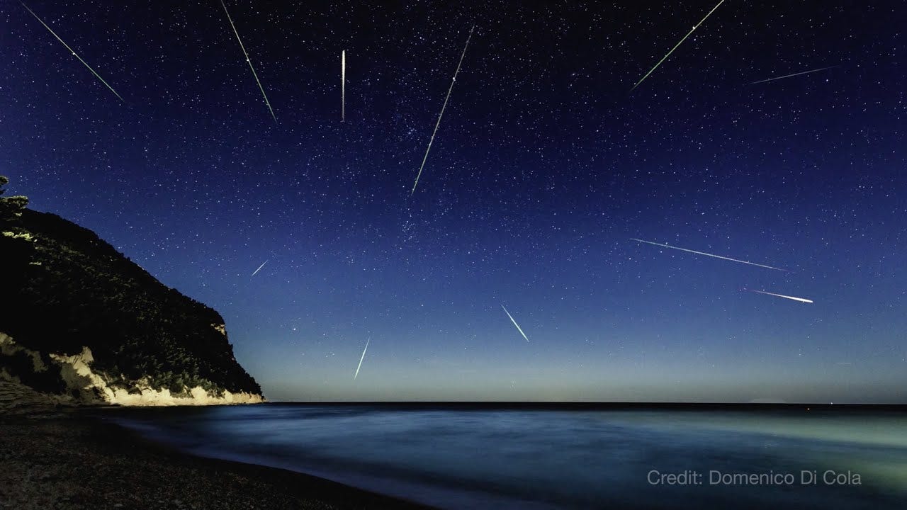 Good Year for Perseid Meteor Viewing, Especially on the Ocean